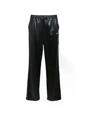 BREATH Script Logo Track Pants - Black