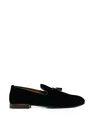 TOM FORD Nicolas Tassel Velvet Loafers