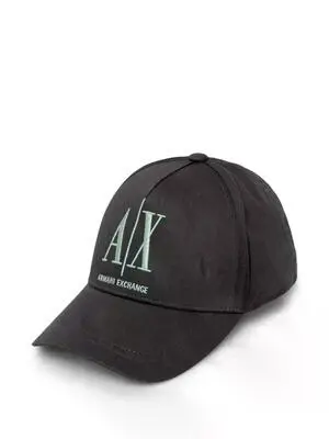 Armani Exchange Logo Baseball Cap - Black