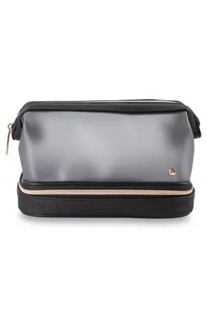Stephanie Johnson Miami Smoke Hannel Zip Makeup Case