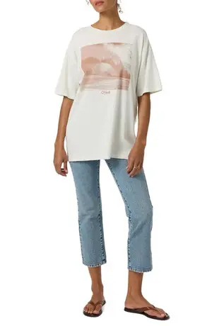 O'Neill Wave Tone Oversized Graphic T-shirt