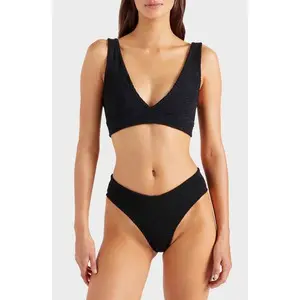 Hunza G Angel Two-piece Bikini Swimsuit - Black