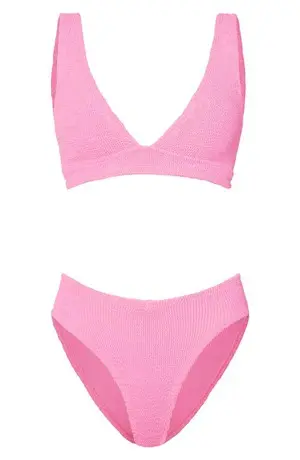 Hunza G Angel Two-piece Bikini Swimsuit - Bubblegum