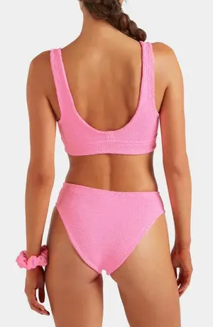 Hunza G Angel Two-piece Bikini Swimsuit - Bubblegum