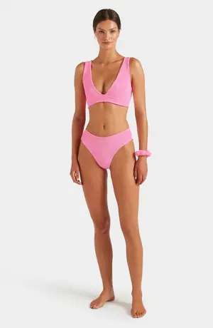 Hunza G Angel Two-piece Bikini Swimsuit - Bubblegum