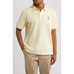 EASTSIDE GOLF Core Cotton Blend Piqué Polo Mellow Yellow