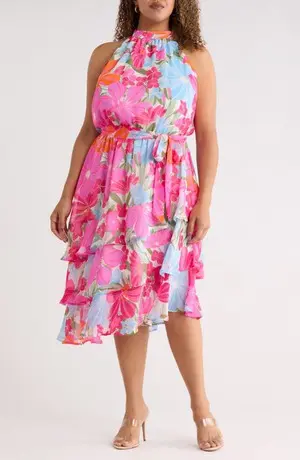 Sugarlips Mock Neck Dresses