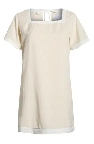 SUGARLIPS Gizelle Scallop Shift Minidress