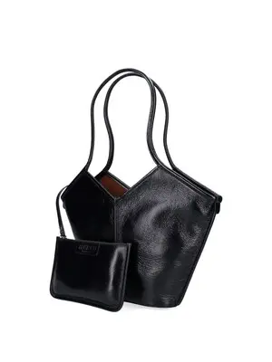 Hereu Calella Distressed Shoulder Bag