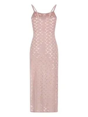 MARINE SERRE Monogram Maxi Dress
