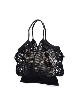 Hereu Calella Filt Tote Bag - Black