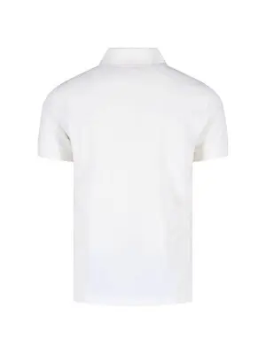 TOM FORD Cotton Blend Polo - White
