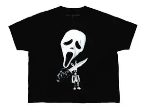 DON TOLIVER X Scream X Cj Favorite Scary Movie Tee Shirt - Black