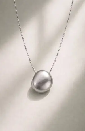 YOJ Luna Dome Pendant Necklace