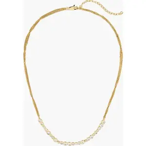 YOJ Celestial Crystal Necklace - Gold