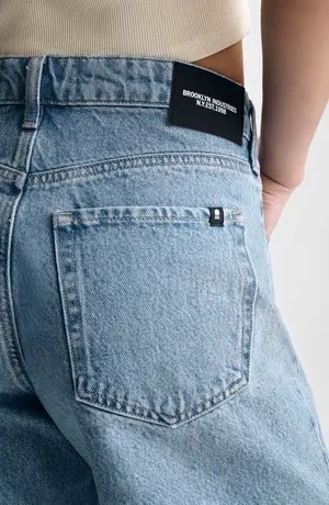 Brooklyn Industries High-waisted Denim Shorts