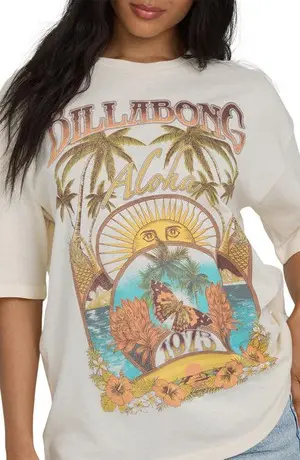 BILLABONG Forever Dawn Graphic Cotton T-shirt