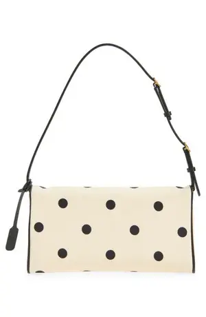 Valentino Garavani Devain Polka Dot Silk Clutch