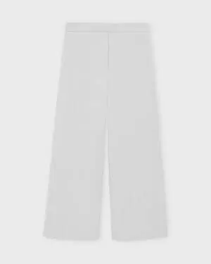 JOSEPH Trousers Temple Light Gabardine Stretch - Ivory