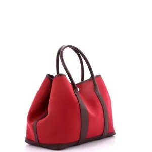 Hermès Garden Party Tote Toile And Leather 36
