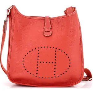Hermès Evelyne Bag Gen Iii Clemence Pm - Red