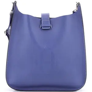 Hermès Evelyne Sellier Bag Epsom 33 - Blue