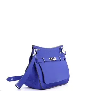 Hermès Jypsiere Bag Clemence 28 - Blue
