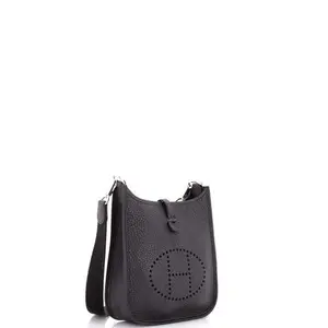 Hermès Evelyne Bag Gen Iii Clemence Tpm - Black