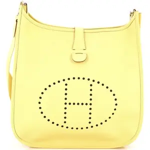Hermès Evelyne Bag Gen Iii Epsom Gm - Yellow