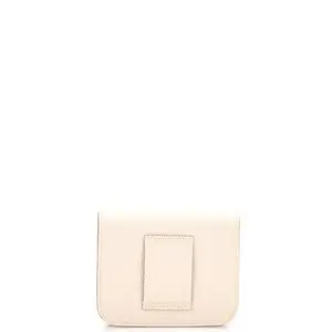 Hermès Constance Slim Wallet Epsom - Craie