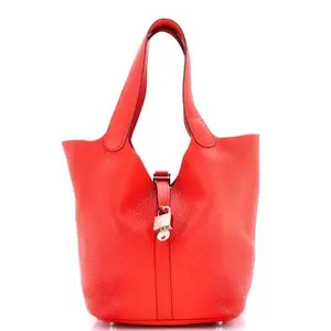 Hermès Picotin Lock Mm - Red