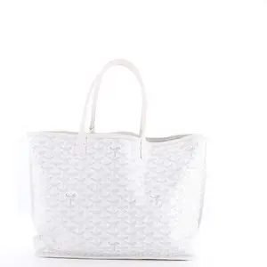 Goyard Anjou Reversible Tote Coated Canvas Pm - White