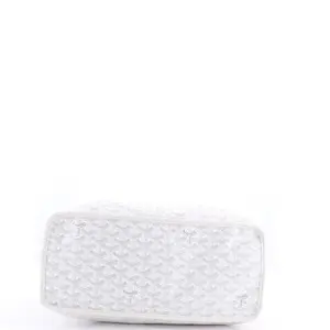 Goyard Anjou Reversible Tote Coated Canvas Pm - White
