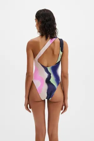 MALINA One-shoulder Swimsuit