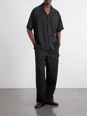 Jacquemus La Chemise Jean Atelier Camp-collar Jersey Shirt