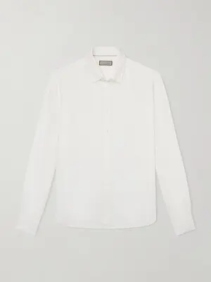 Canali Linen Shirt - White