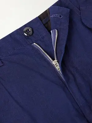 BEAMS Straight-leg Cotton-ripstop Cargo Shorts