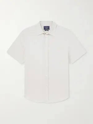 Portuguese Flannel Theme Textured Cotton-blend Shirt