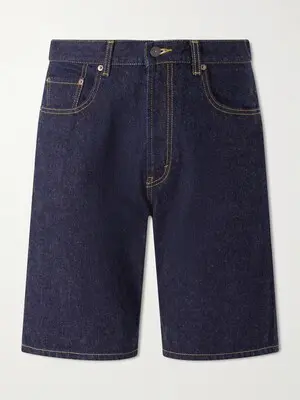 BEAMS Straight-leg Denim Shorts