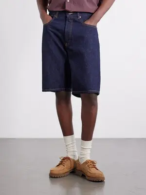 BEAMS Straight-leg Denim Shorts