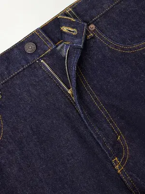 BEAMS Straight-leg Denim Shorts