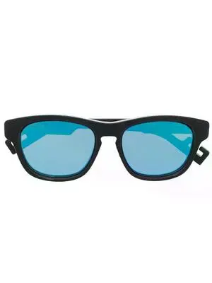 Gucci Round-frame Tinted Sunglasses - Black