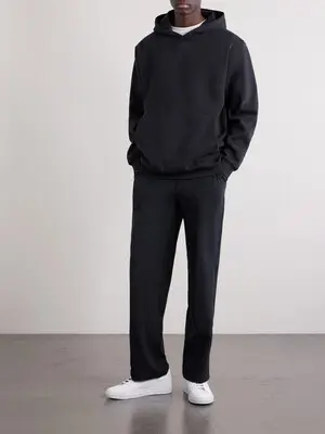 Lululemon Steady State Cotton-blend Jersey Hoodie - Black