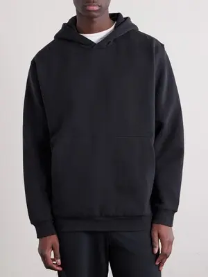 Lululemon Steady State Cotton-blend Jersey Hoodie - Black