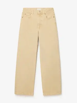 HOUSE OF DAGMAR Baggy Fit Denim - Beige