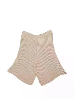 BASERANGE Kai Ribbed-knit Shorts