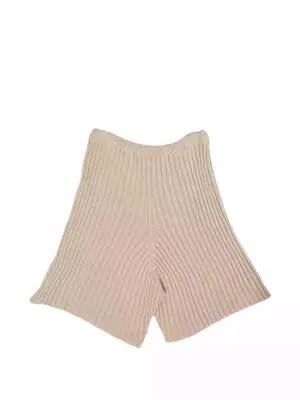BASERANGE Kai Ribbed-knit Shorts
