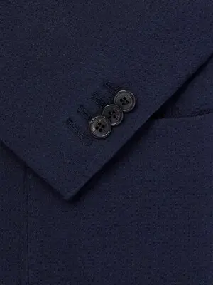 SLOWEAR Seersucker Suit Jacket - Blue