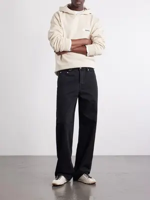 Jacquemus Le De-nîmes Straight-leg Jeans - Black
