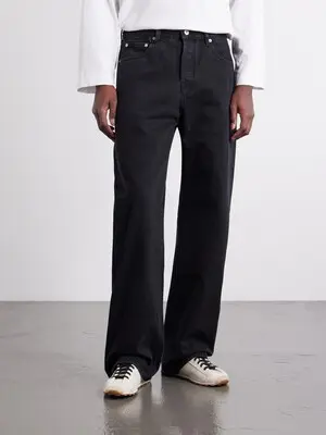 Jacquemus Le De-nîmes Straight-leg Jeans - Black